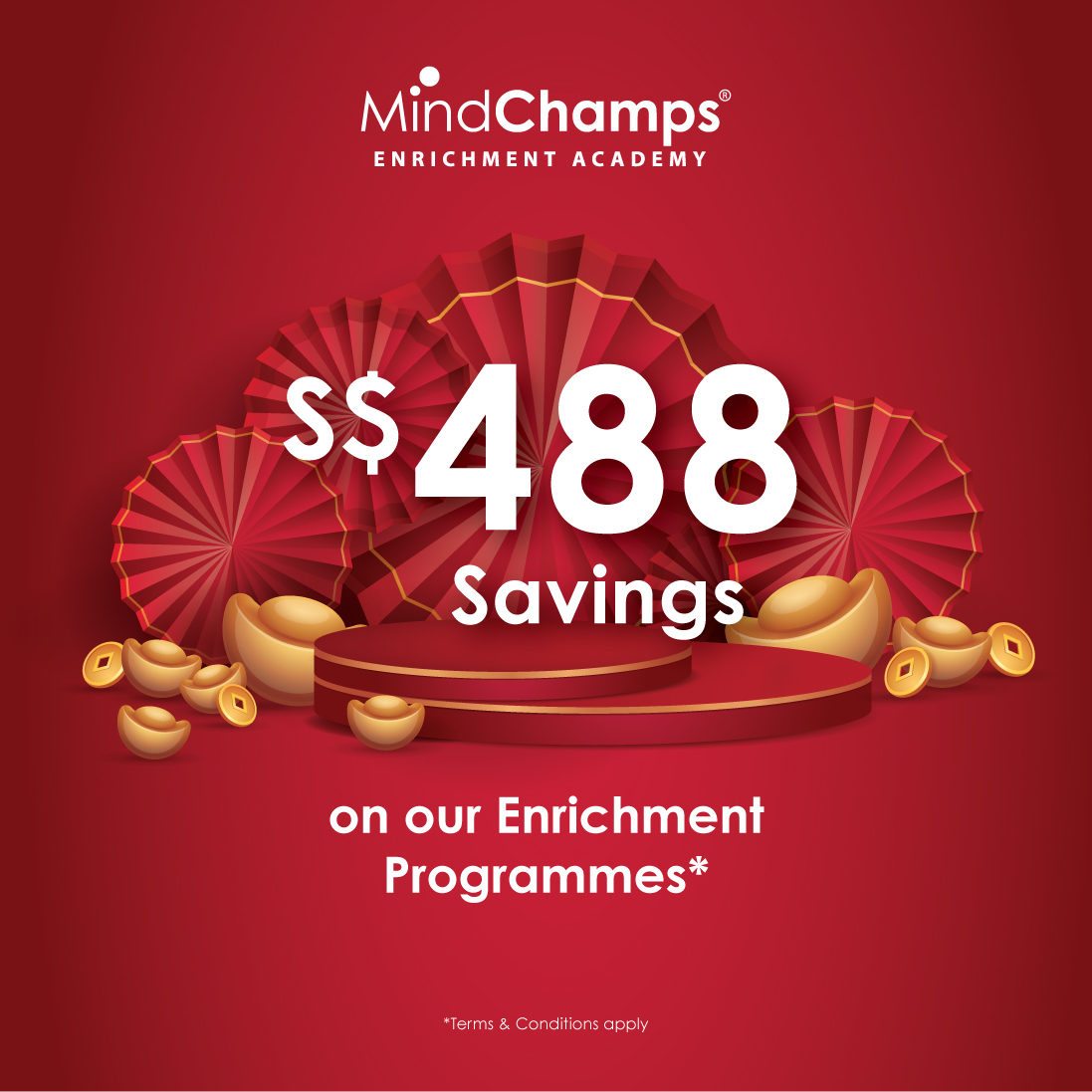 Enrichment Chinese New Year Savings | MindChamps Enrichment Programmes
